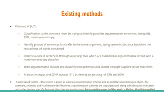 Argument extraction from news, blog and social media. | PPT