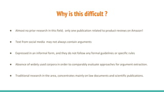 Argument extraction from news, blog and social media. | PPT