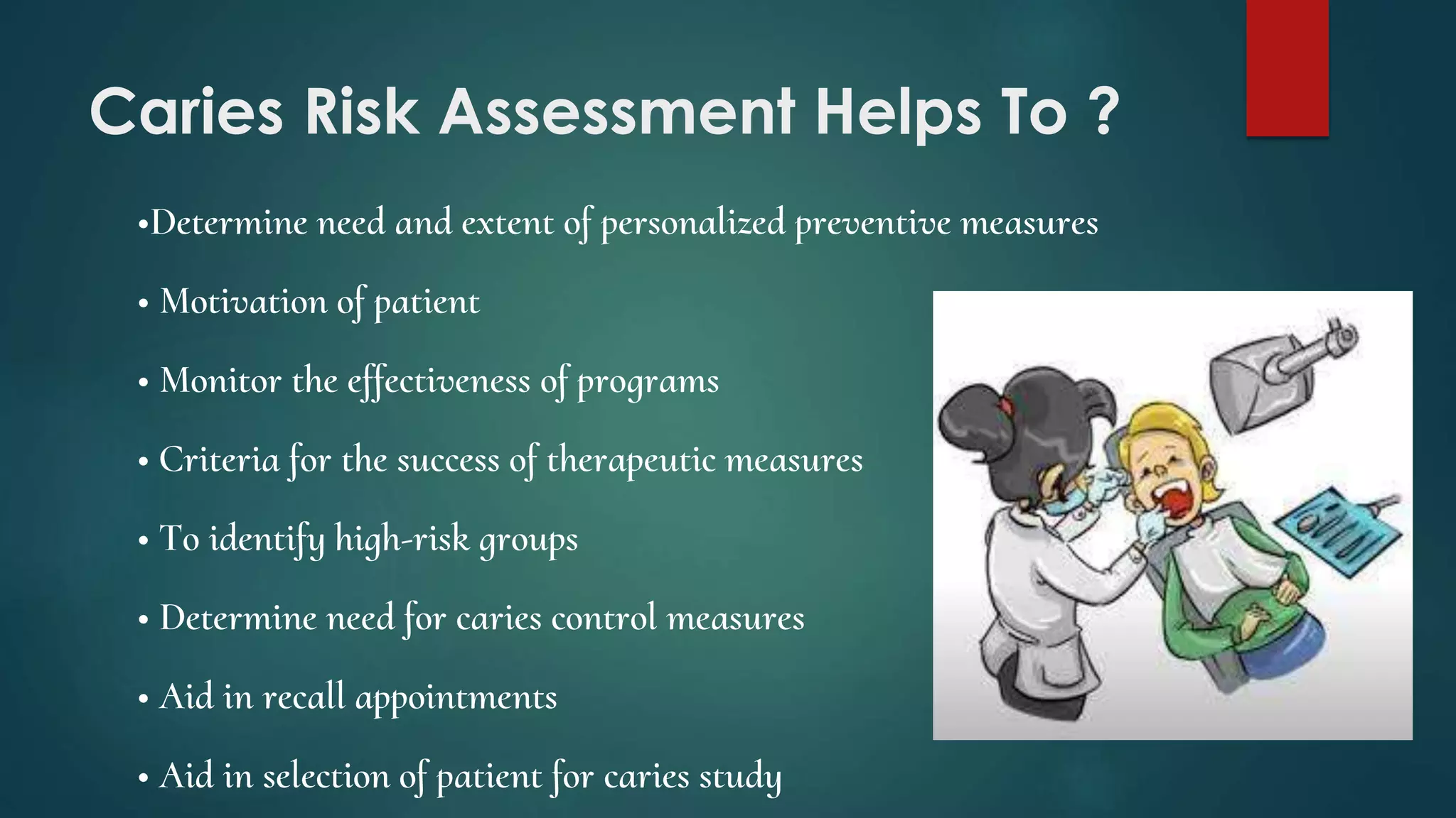 Caries Risk Assessment | PPT