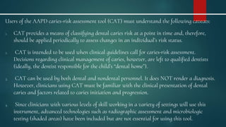 Caries Risk Assessment | PPT