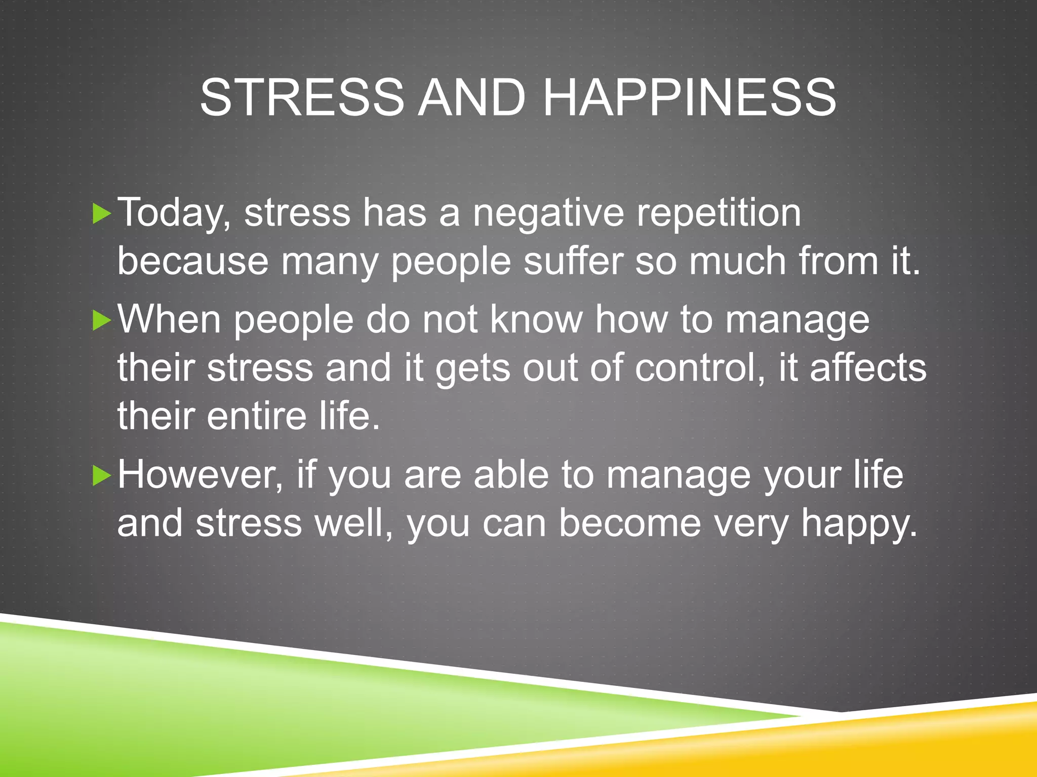 What is stress? | PPT