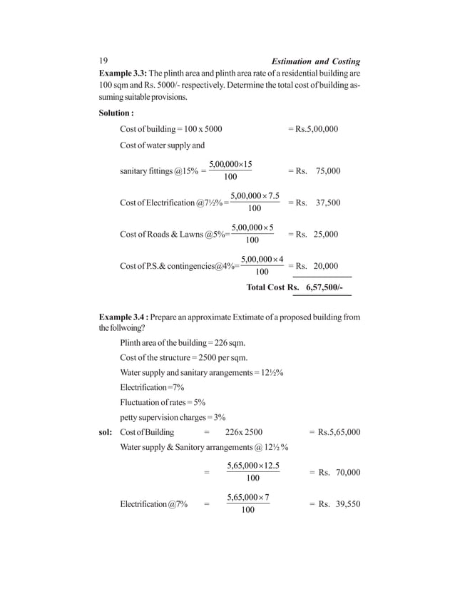Estimating and-costing book | PDF | Woodworking | Arts and Crafts