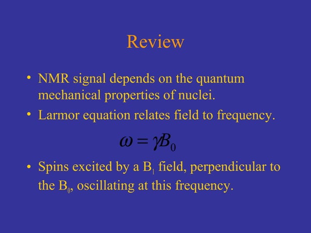 502 nmr relaxation times | PPT | Chemistry | Science