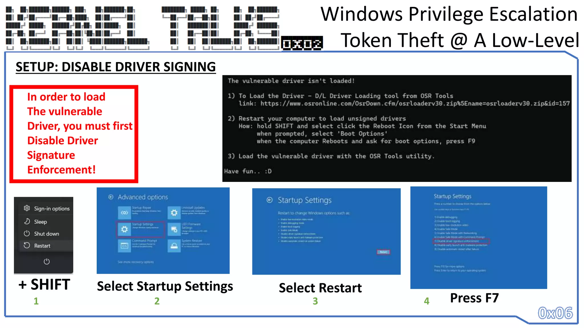 0x002 - Windows Priv Esc - A Low Level Explanation of Token Theft | PPT