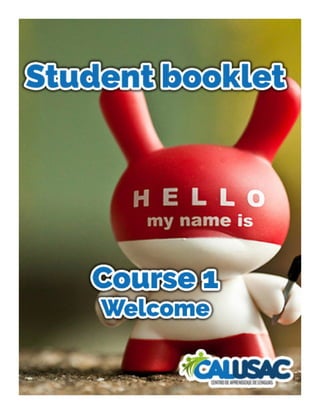 Booklet welcome unit | PDF