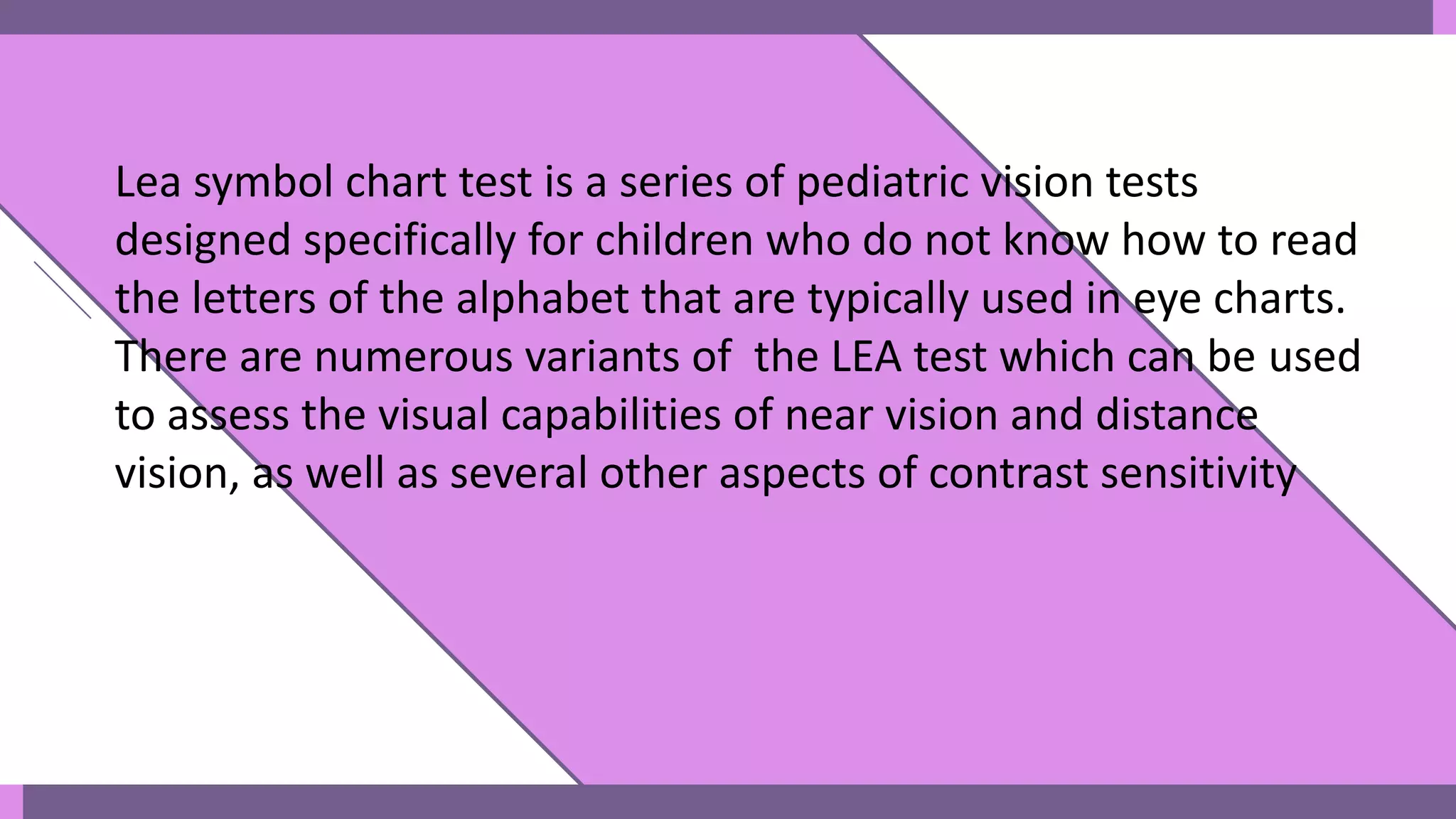 LEA SYMBOL CHART | PDF