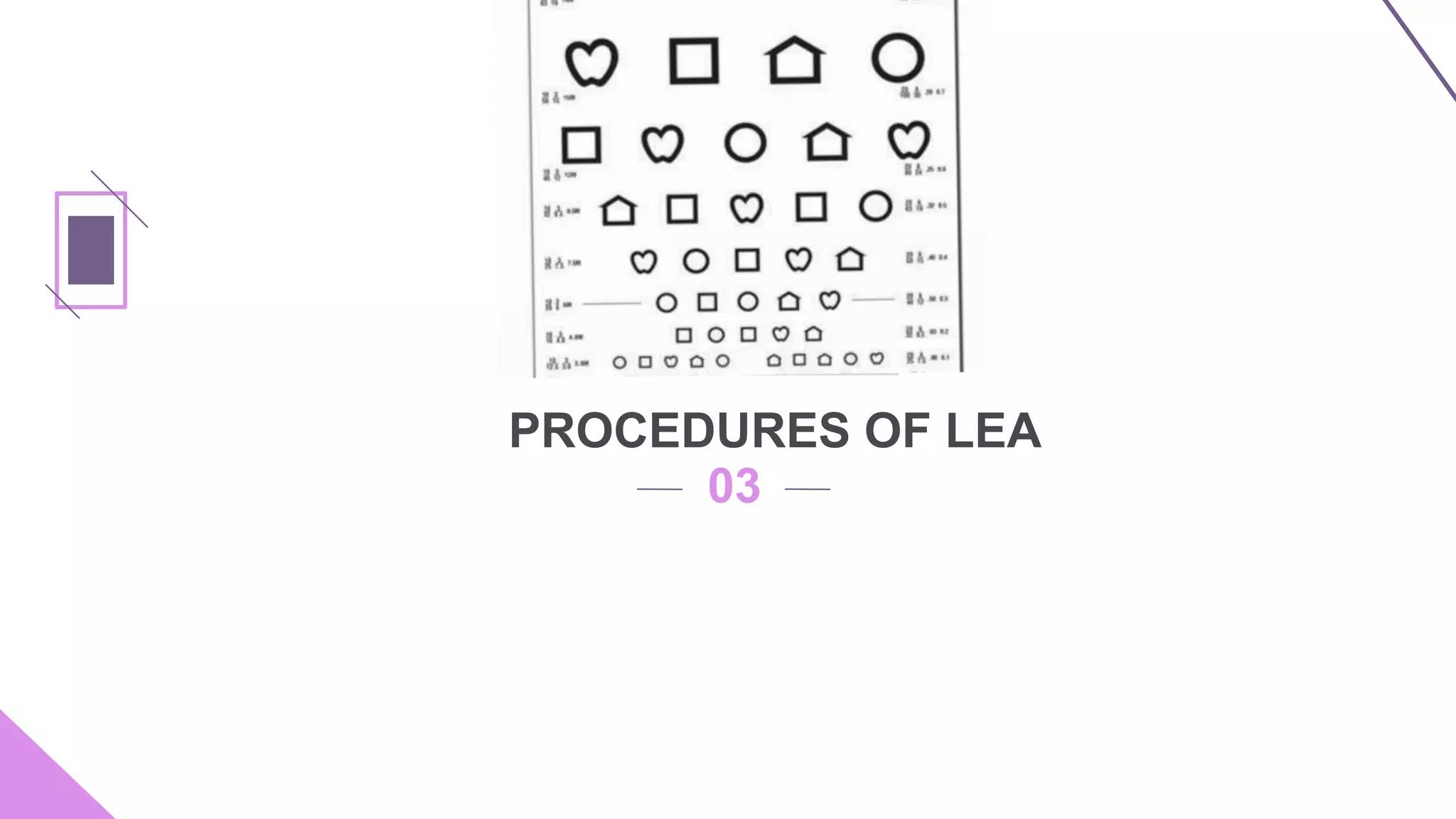 LEA SYMBOL CHART | PDF