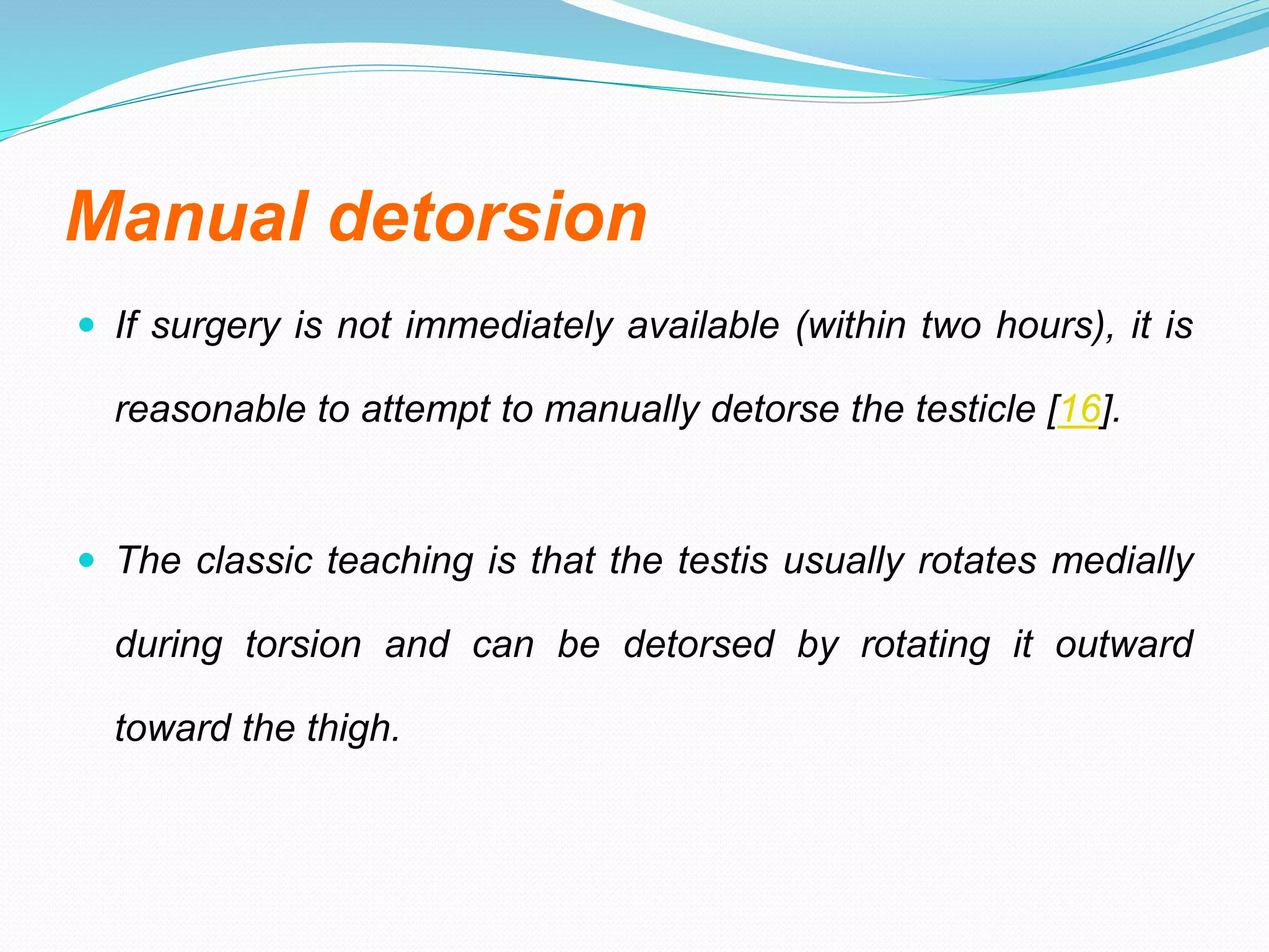 The acute scrotum | PPTX