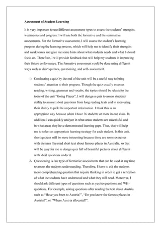 Unit plan | PDF