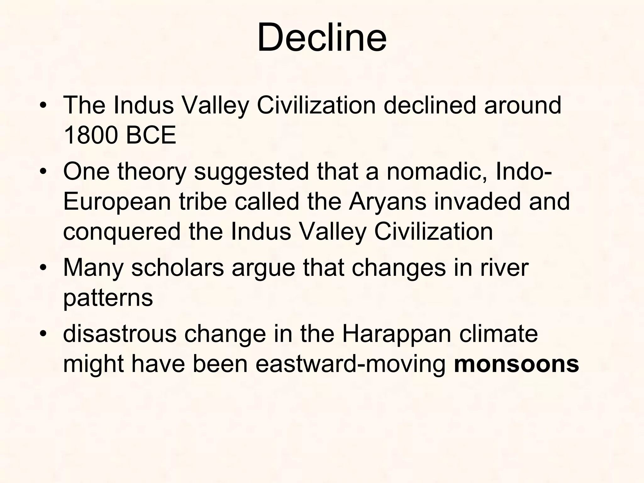 Indus valley civilization | PPTX