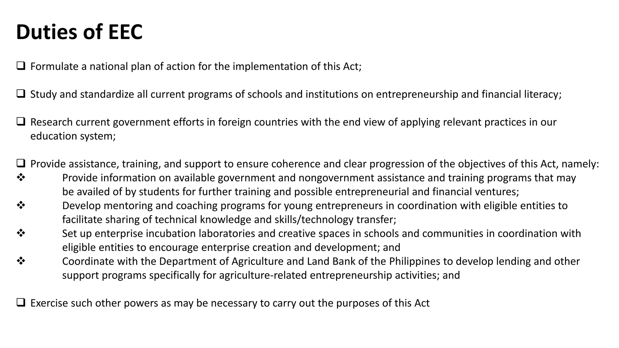 DTI Youth Entrepreneurship Program (YEP) | PPTX