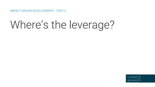 Impact driven development | PPTX