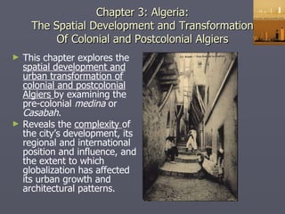Architecture in the Middle East 2009 - 4 Planning Middle Eastern Cities ...