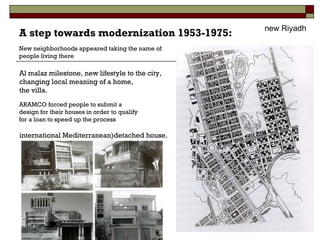 The Evolving Arab City - Riyadh | PPT