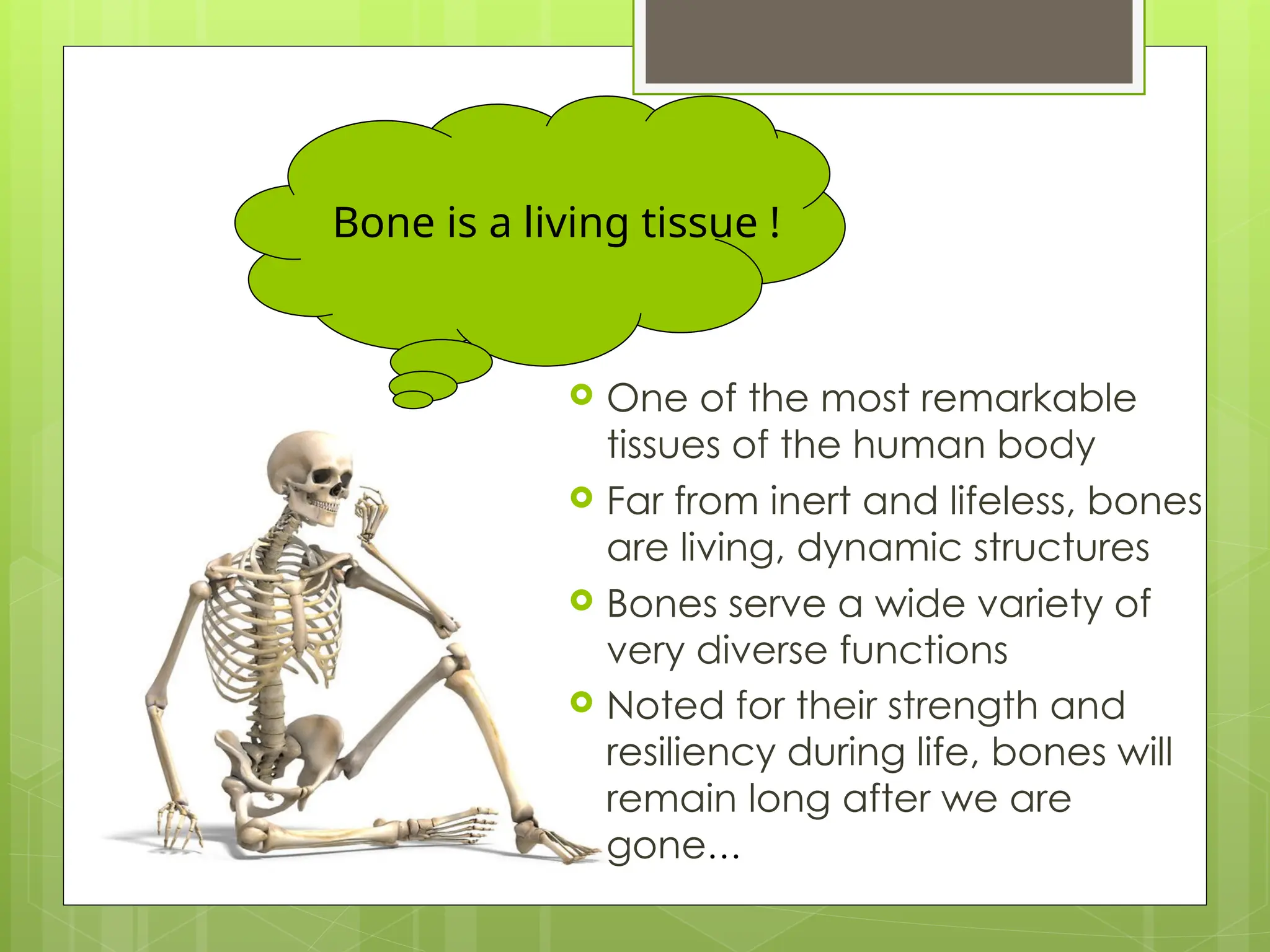 Biochemistry of bone formation and degradation | PPT