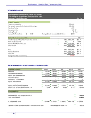 1.0.investment presentation columbus (1) | PDF