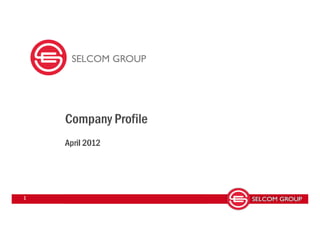 Selcom Group Company Profile | PDF