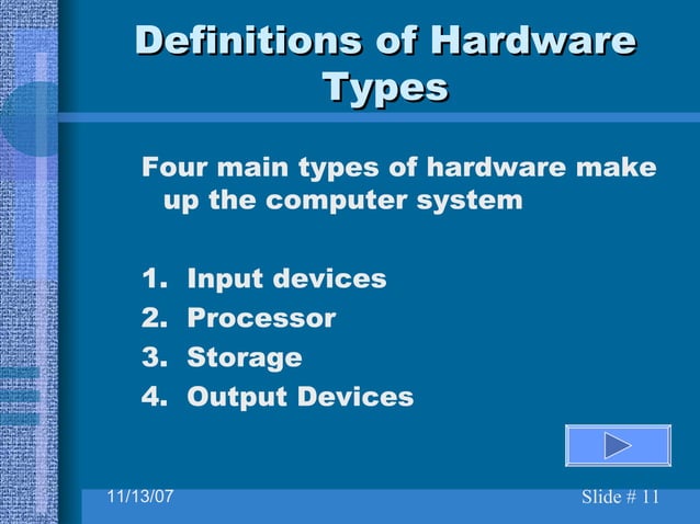 1 01 Computer Components | PPT