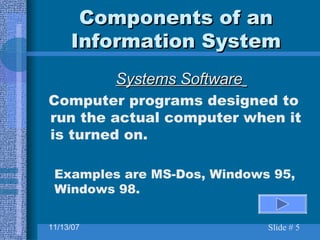 1 01 Computer Components | PPT