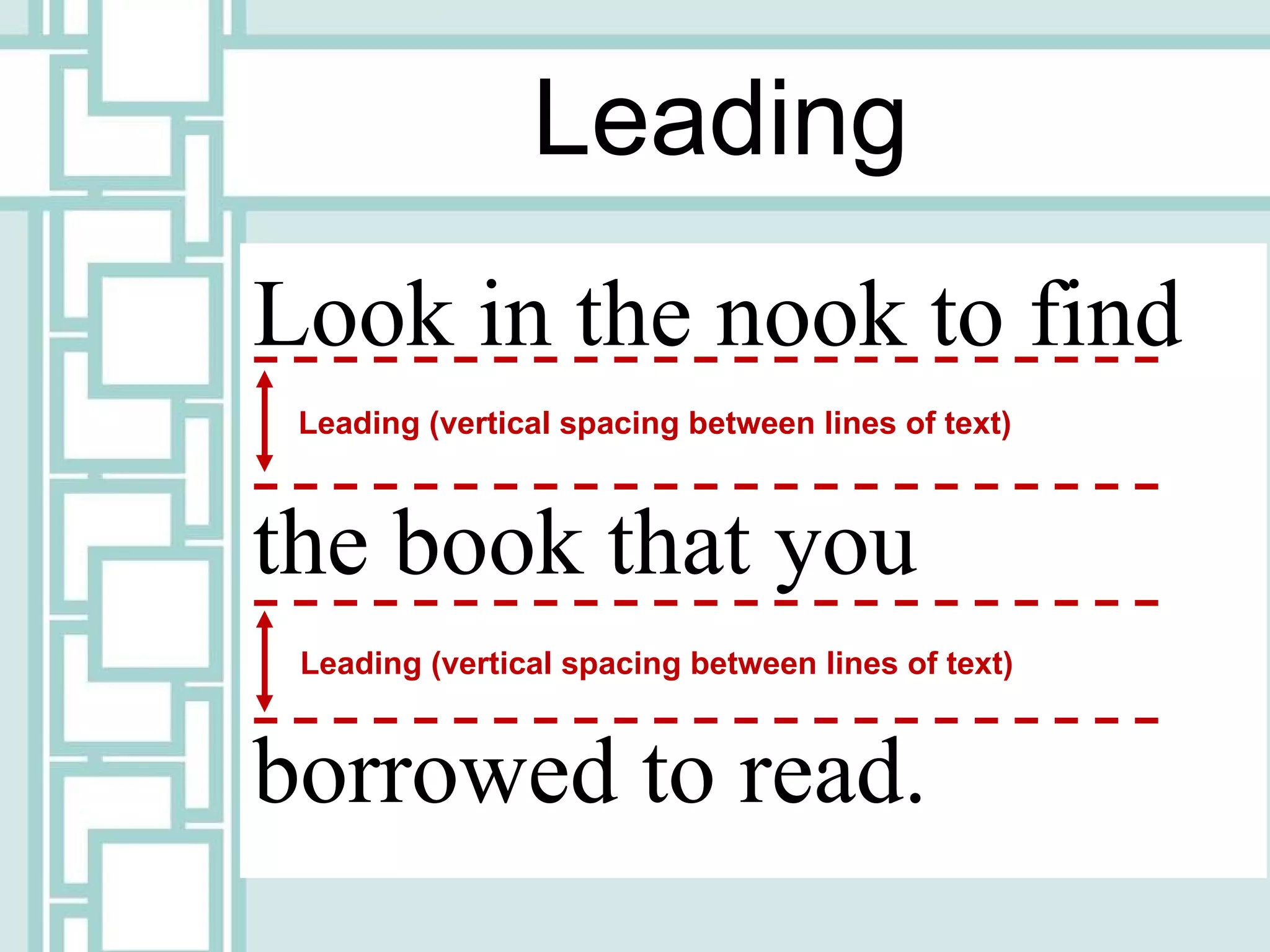 1.01 Typeface Spacing PowerPoint | PPT