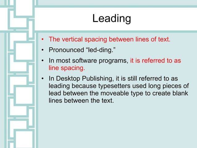 1.01 Typeface Spacing PowerPoint | PPT