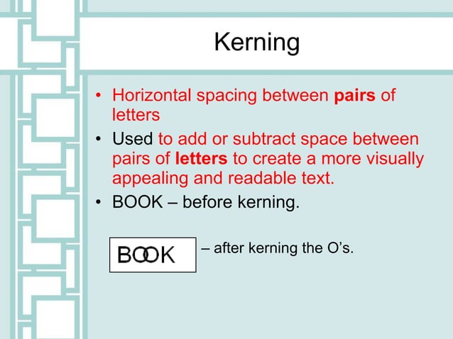 1.01 Typeface Spacing PowerPoint | PPT