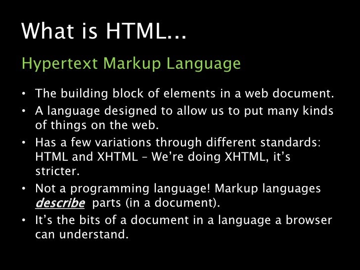 1-02: HTML Markup Introduction