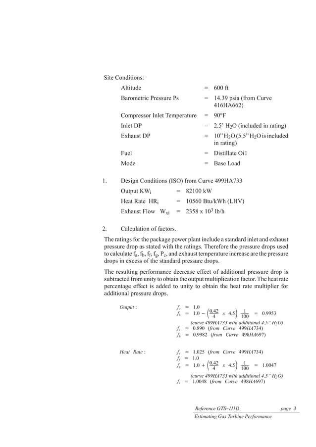 Estimating Gas Turbine Performance Pdf Performance Cars Auto Type
