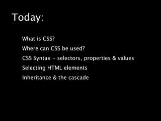 1 03 - CSS Introduction | PPTX