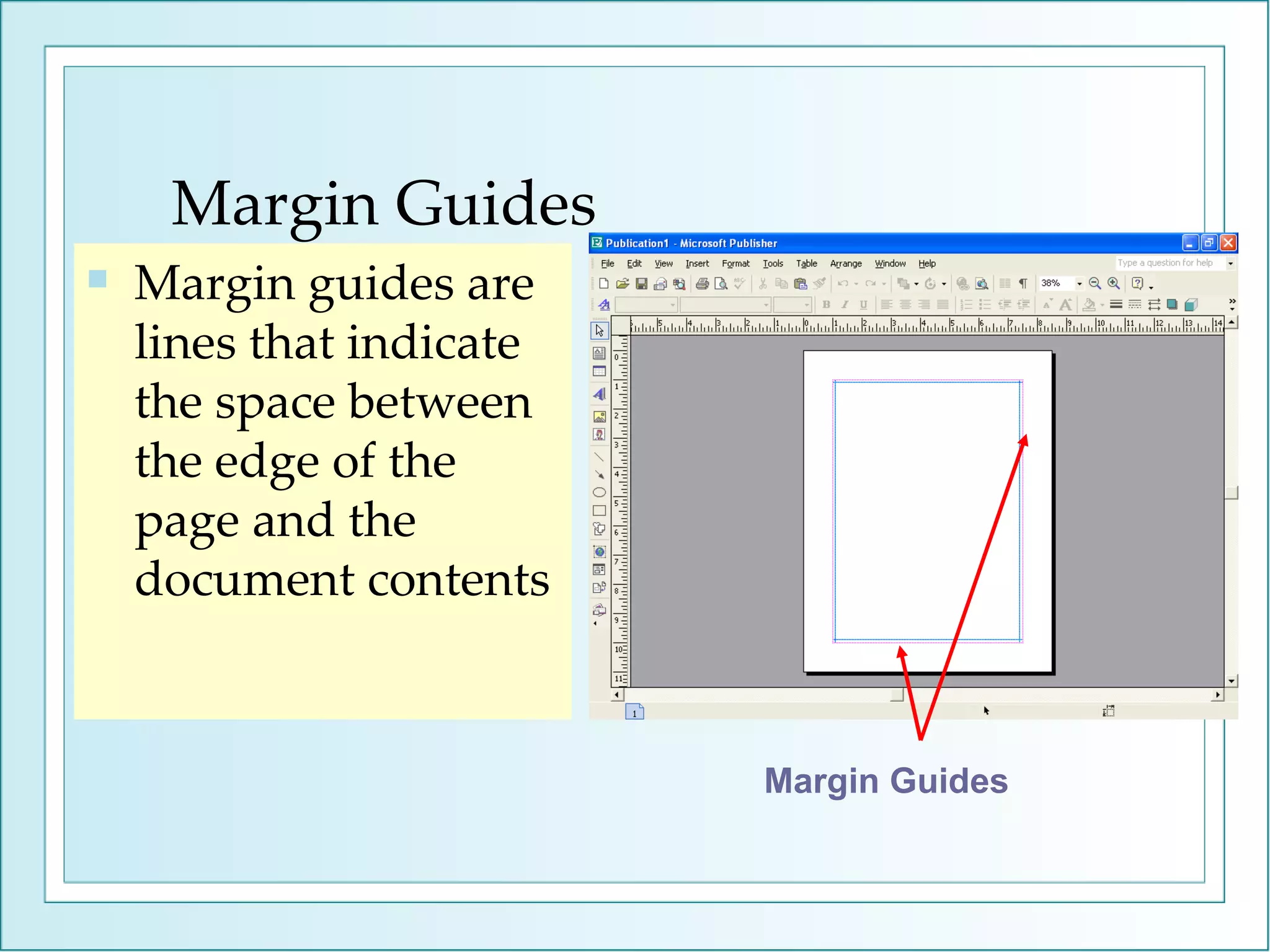 1.03 layout of a desktop publishing document | PPT