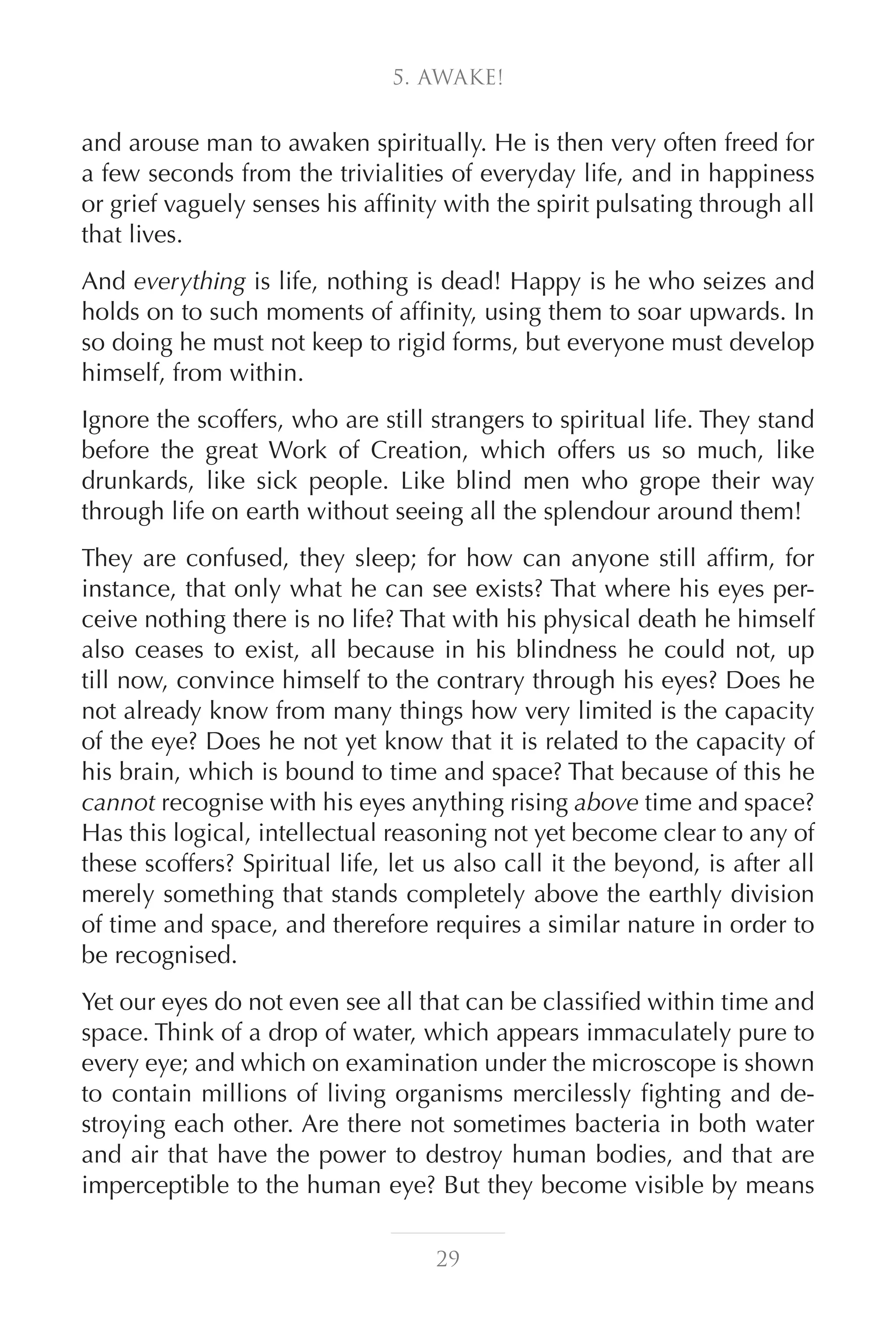 The Grail Message - Volume 1, Lecture 5 - Awake | PDF