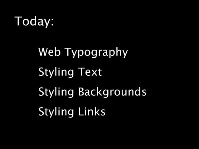 1-05: CSS for Text and Backgrounds | PPT