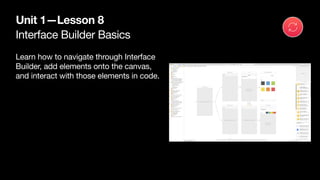 Interface builder basics | PPT