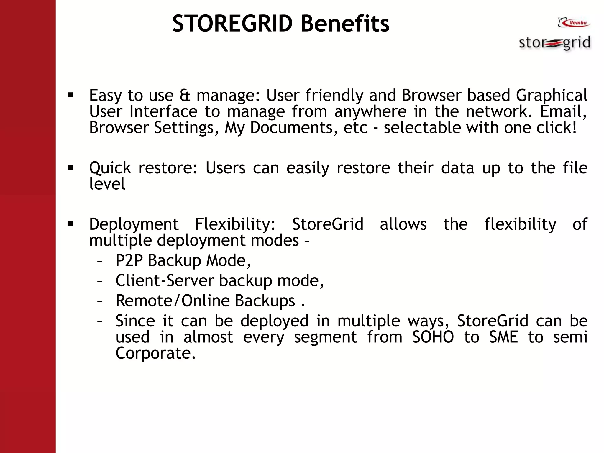 StoreGrid : Introduction & Features | PPT