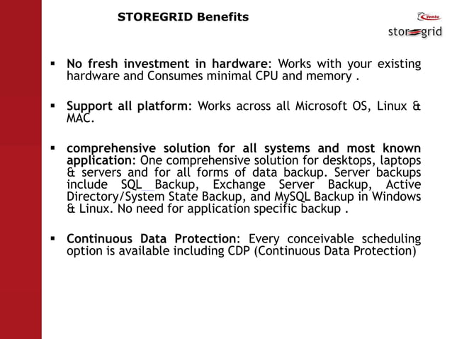 StoreGrid : Introduction & Features | PPT