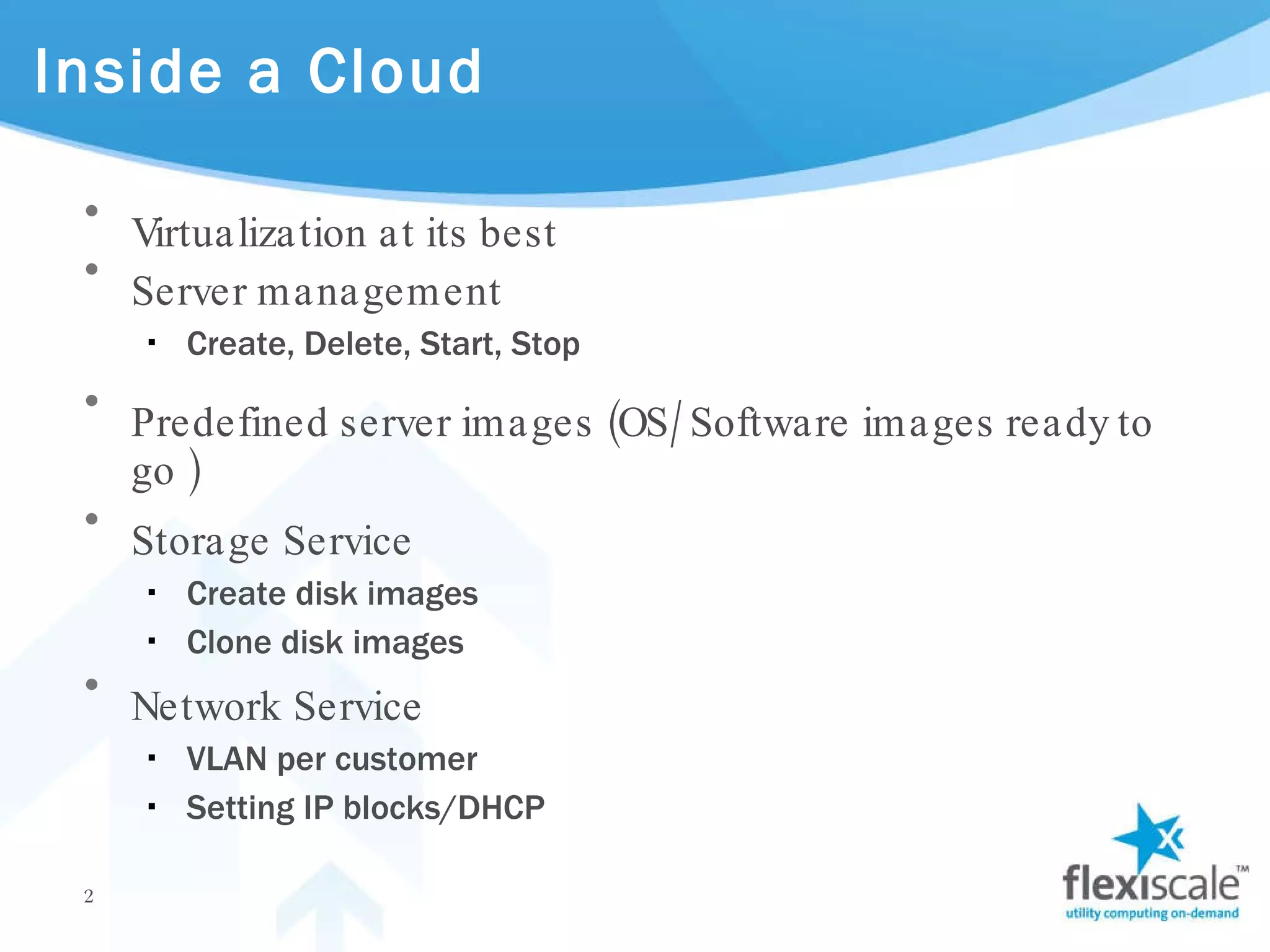Looking inside a cloud... | PPT | Cloud Computing | Internet