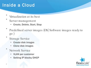 Looking inside a cloud... | PPT | Cloud Computing | Internet