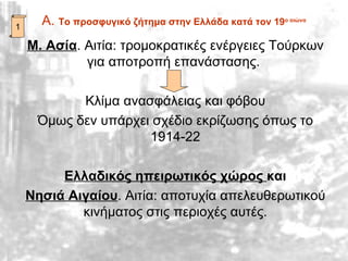 προσφυγικο εισαγωγη 1 | PPT