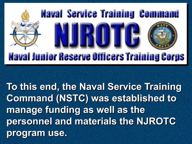 1.0 Introduction to the NJROTC Program | PDF