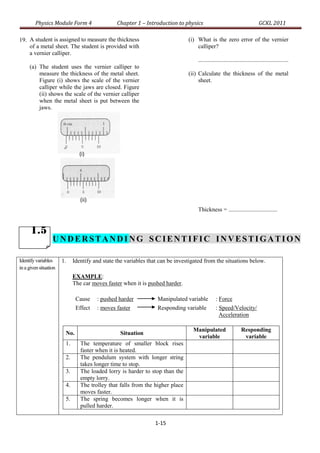 1.0 understanding physics | PDF