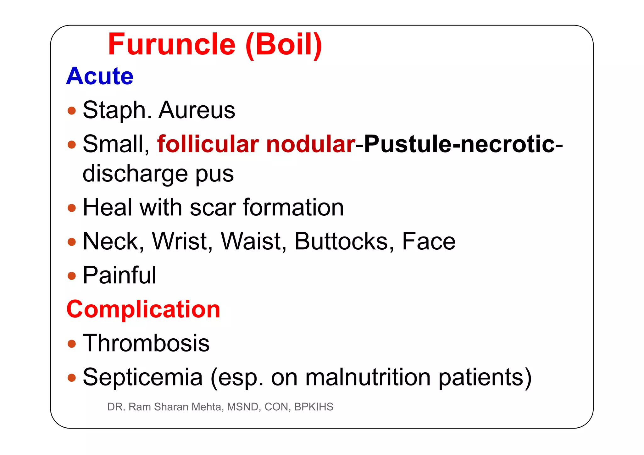 1.1.1. bacterial infection of skin [compatibility mode] | PDF