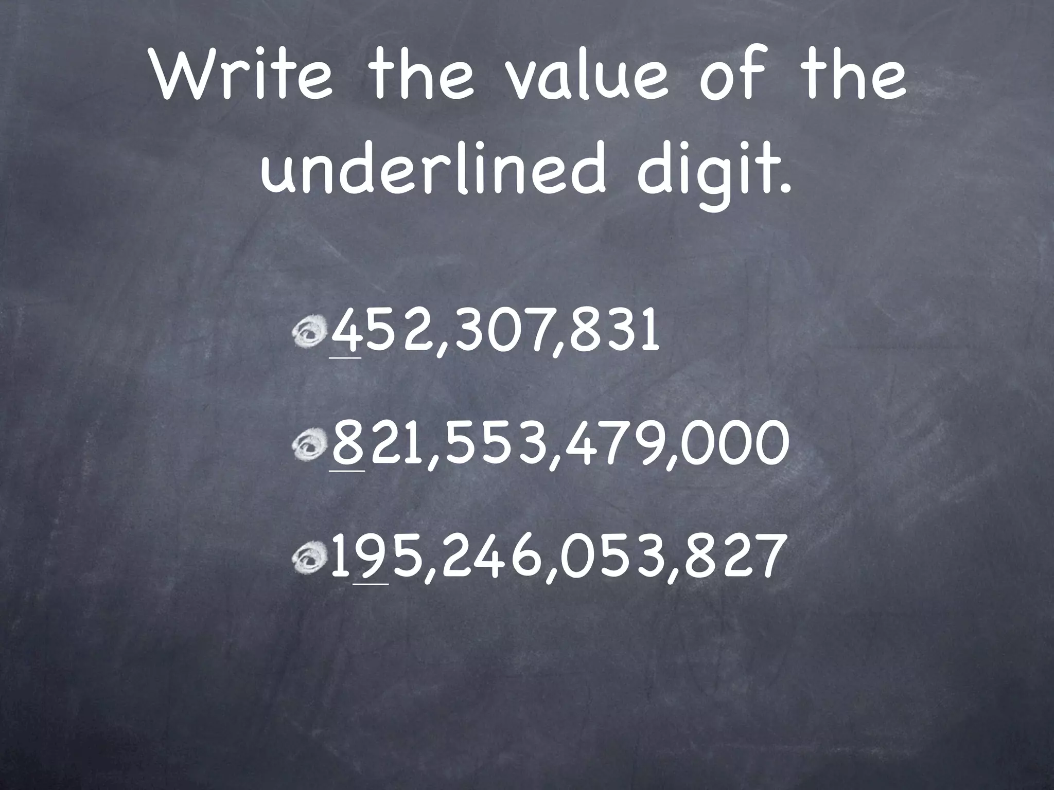 1-1 Place Value Through Billions | KEY