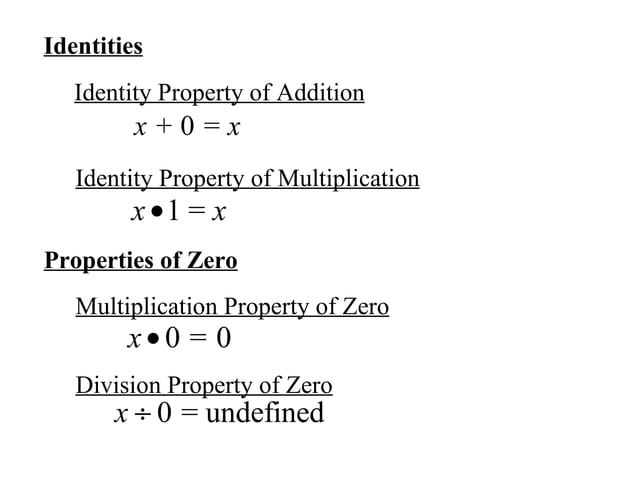 1.1 Real Numbers and Number Operations