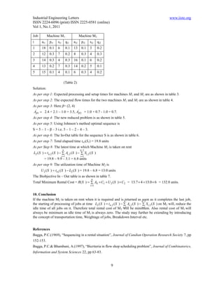 1.[1 12]bicriteria in nx2 flow shop scheduling including job block | PDF
