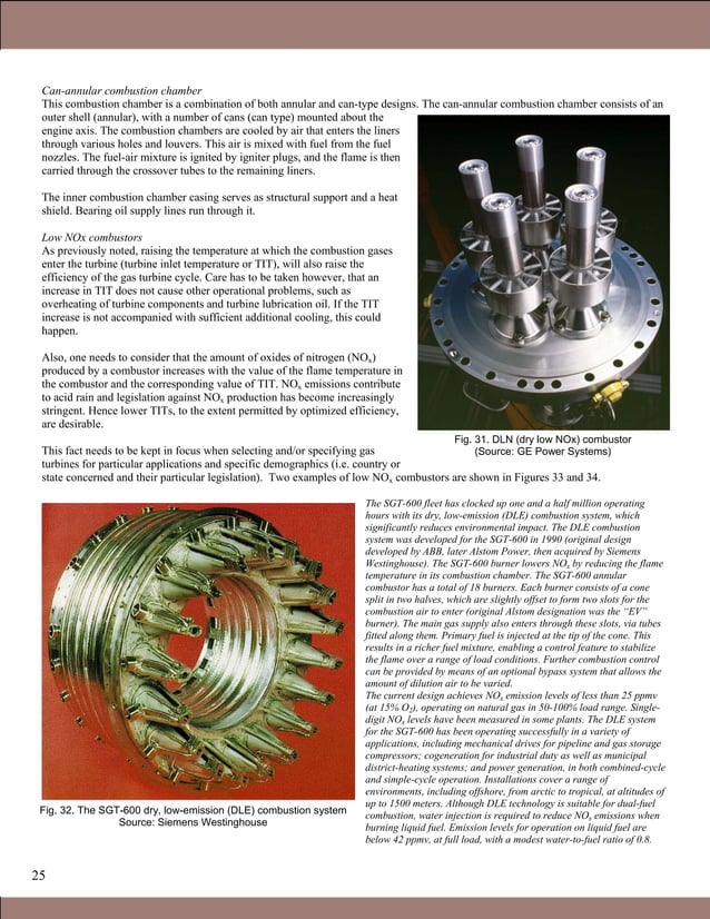 GAS TURBINES IN SIMPLE CYCLE & COMBINED CYCLE APPLICATIONS | PDF