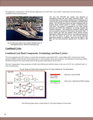 GAS TURBINES IN SIMPLE CYCLE & COMBINED CYCLE APPLICATIONS | PDF
