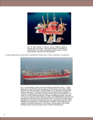 GAS TURBINES IN SIMPLE CYCLE & COMBINED CYCLE APPLICATIONS | PDF