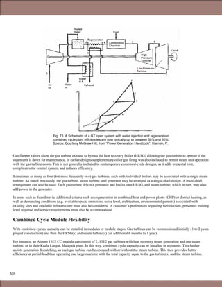 GAS TURBINES IN SIMPLE CYCLE & COMBINED CYCLE APPLICATIONS | PDF