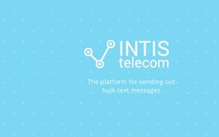 Global SMS platform for sending mass text messages | PPT