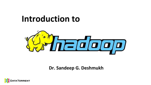 Intro to Big Data Hadoop | PPT